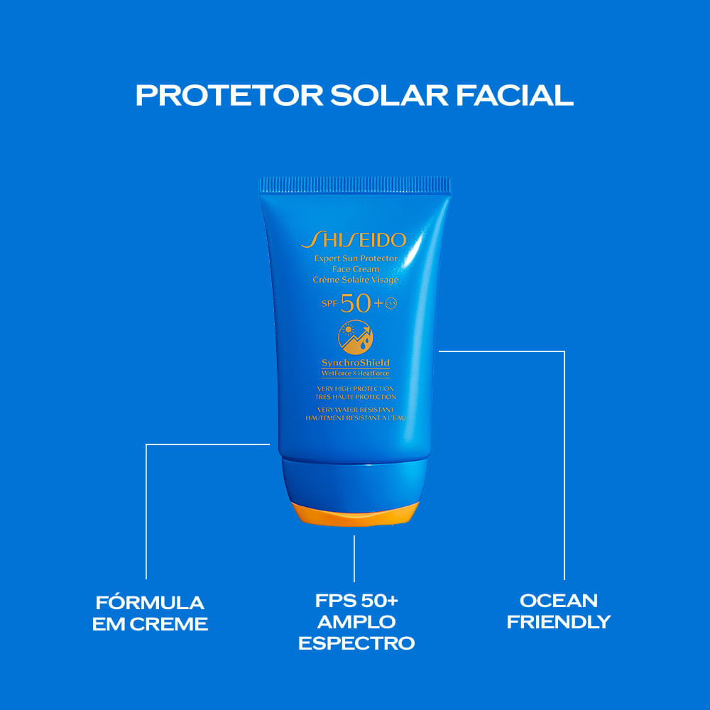 Protetor Expert Sun Protector Cream SPF50+ | Shiseido - SHISEIDO | Site ...